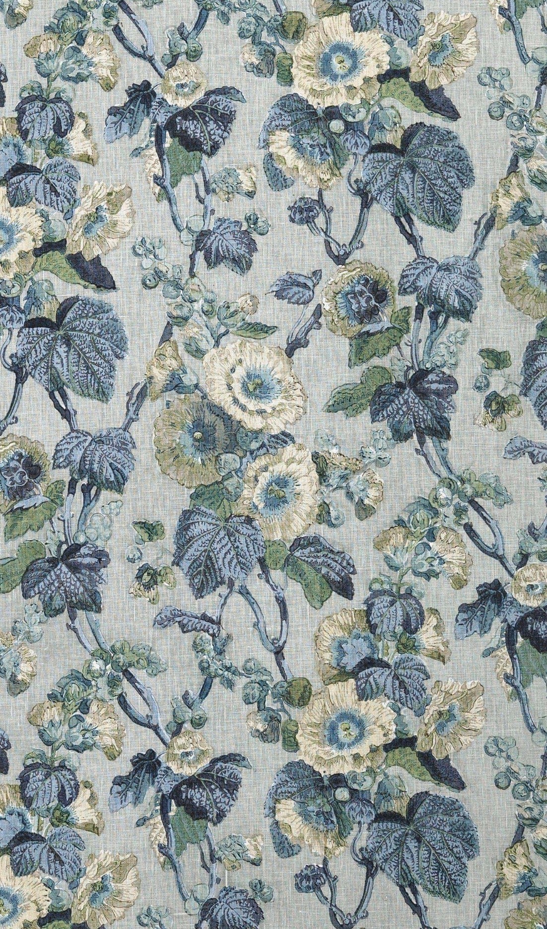 Cowtan and Tout, Hollyhocks, 2.5 yards – Winston's Collection